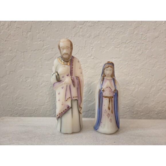 Fenton | Accents | Fenton The Holy Family Nativity Set First Edition ...